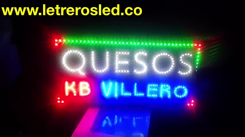 Avisos LED | El Taller, Valledupar